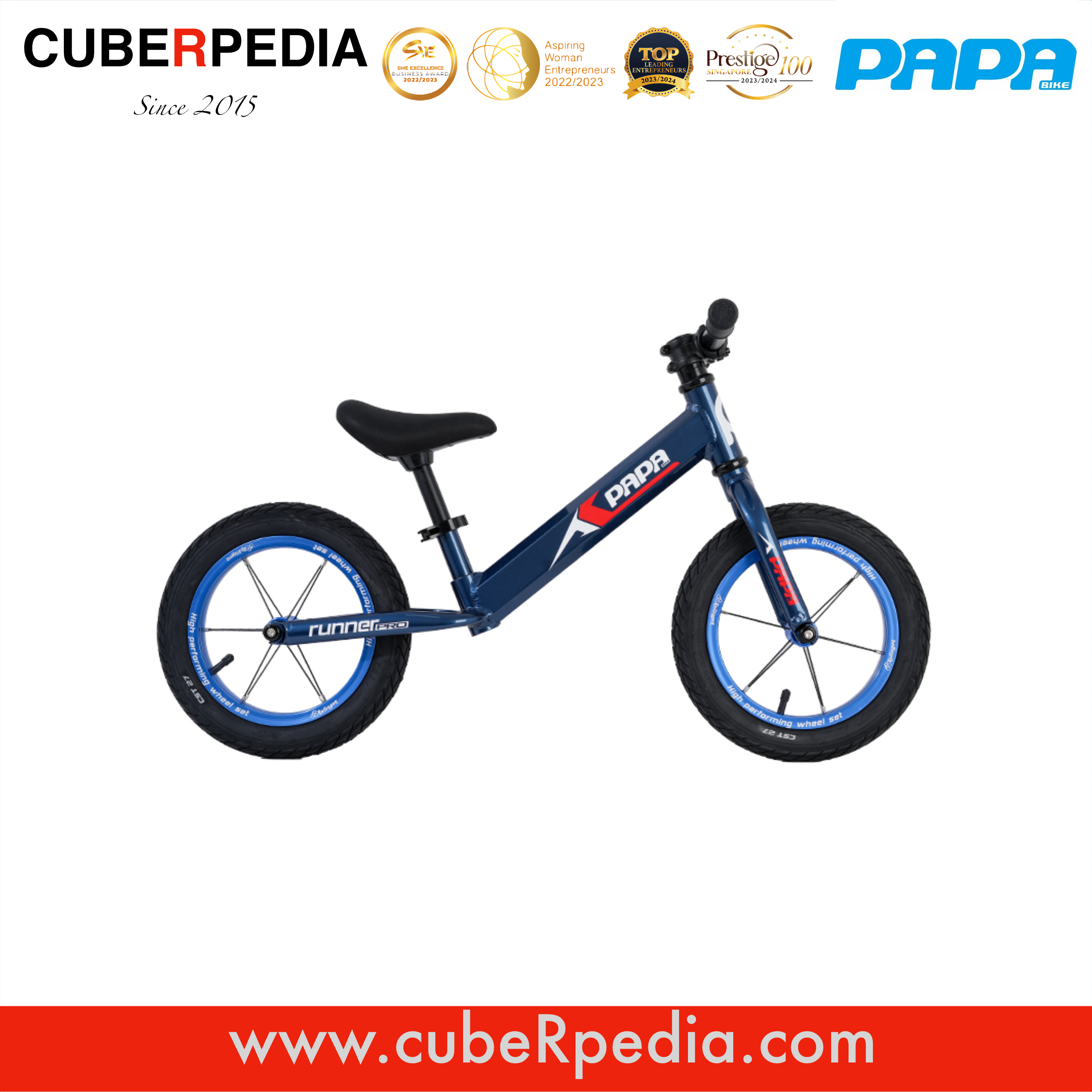 PAPA BIKE Runner Pro Plus 2024 - Deep Blue – cubeRpedia